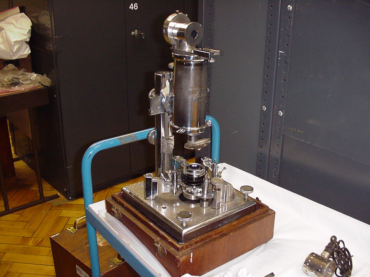 Gonin's Rife microscope - Royal Rife Research - Europe